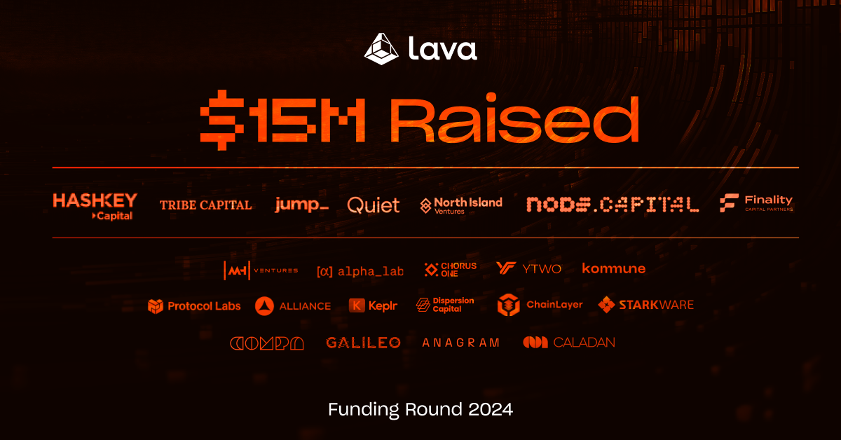 Lava raises $15m seed round to build modular access layer for web3